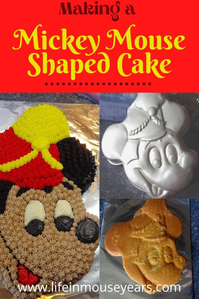 Making a Mickey Mouse Shaped Cake | Life in Mouse Years