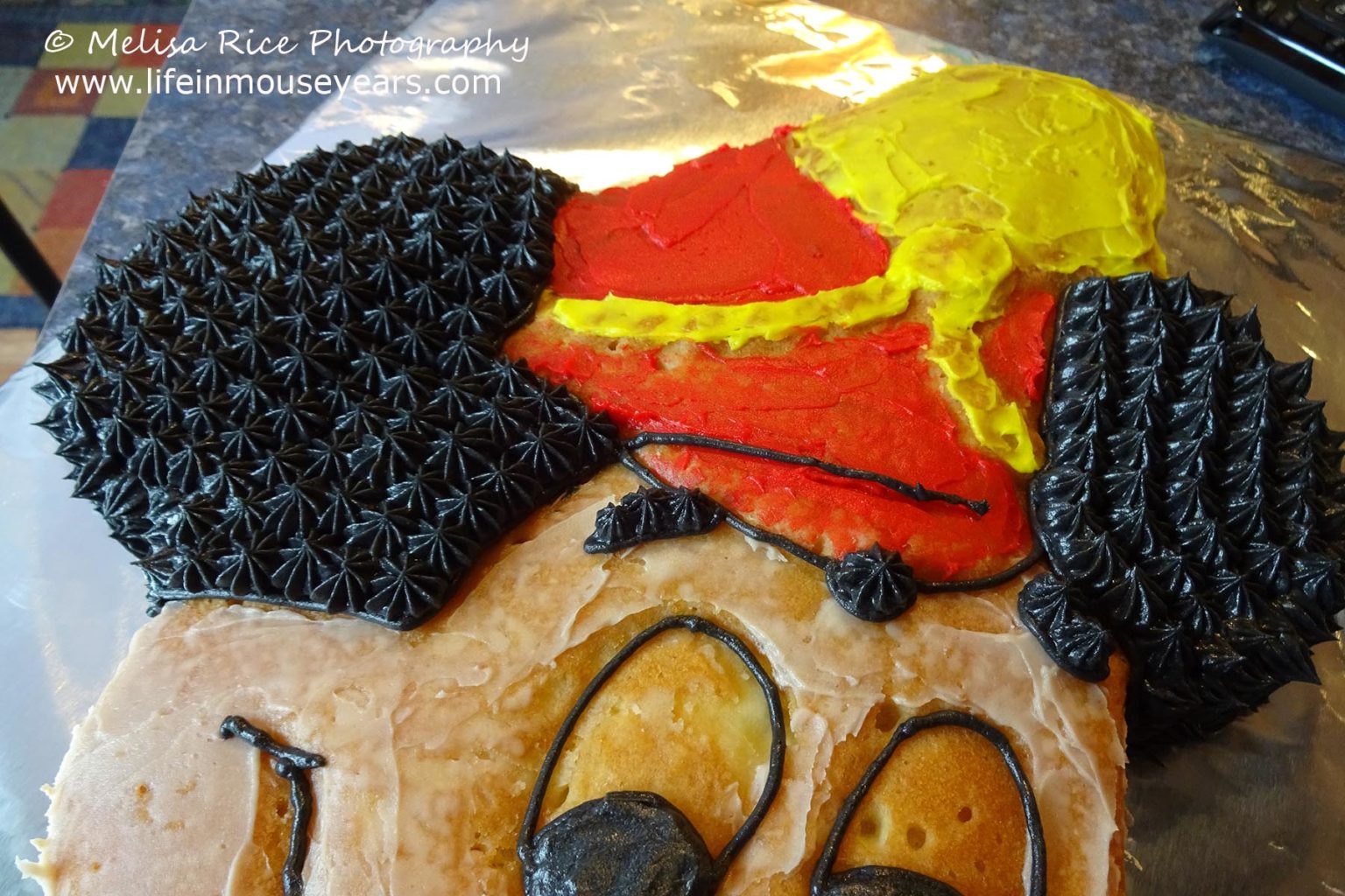 Making a Mickey Mouse Shaped Cake | Life in Mouse Years