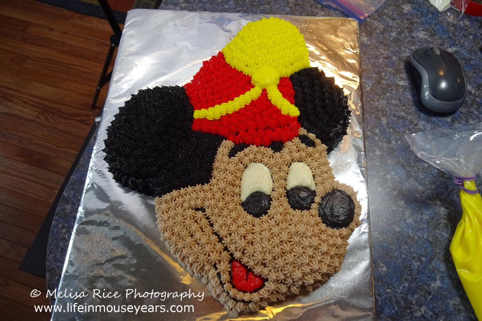 Making a Mickey Mouse Shaped Cake | Life in Mouse Years