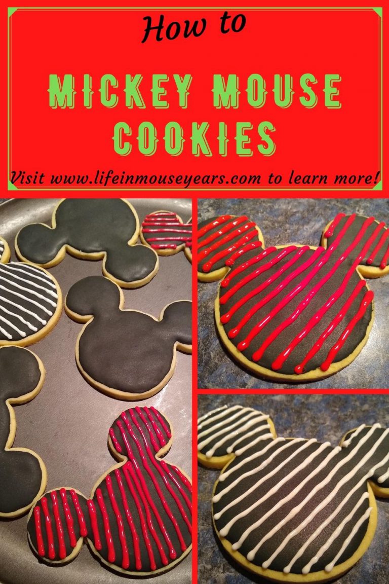 How to Make Mickey Mouse Cookies | Life in Mouse Years