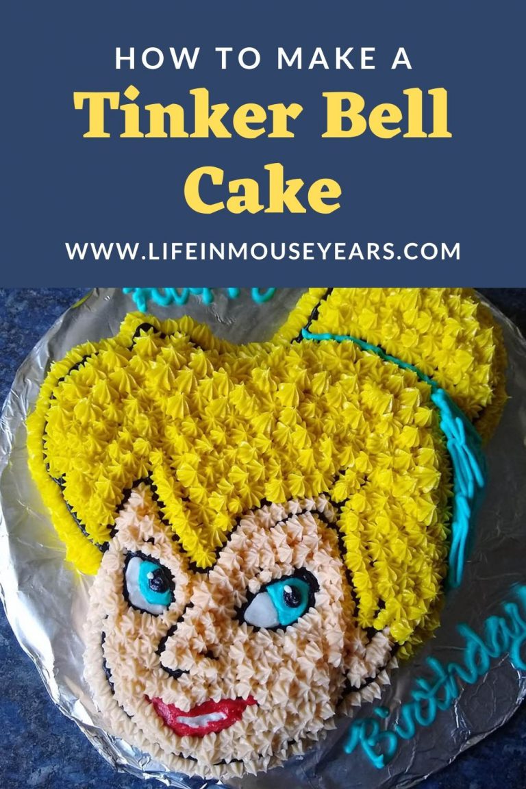 How to Make a Tinker Bell Cake | Life in Mouse Years